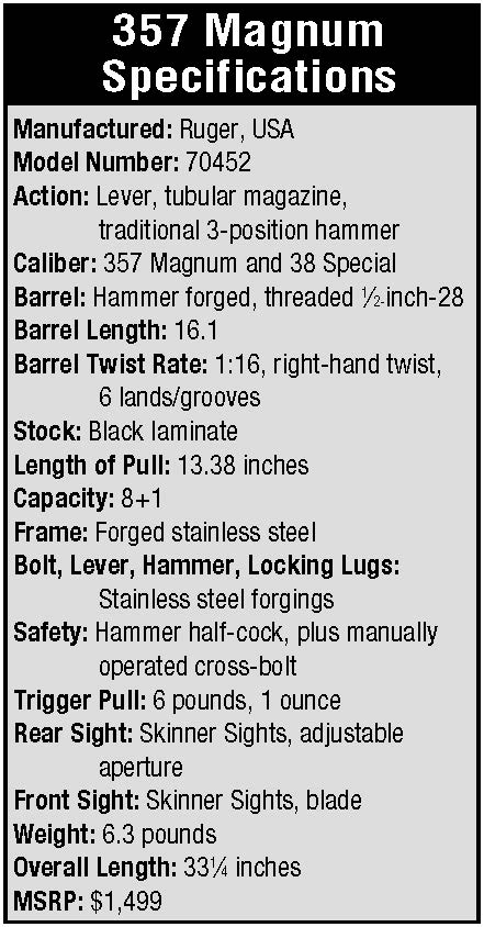 Marlin Model 1894 Trapper 357 Magnum | RifleMagazine