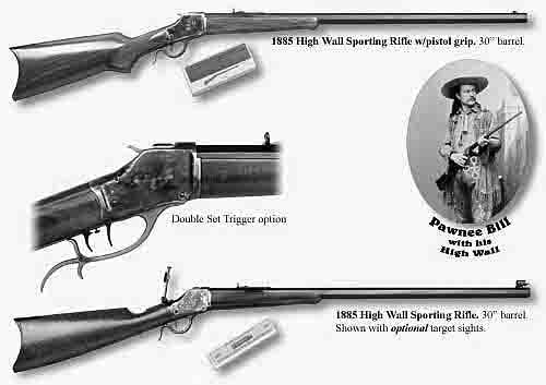 Browning and Winchester’s famous Model 1885 Single Shot Rifle from past ...