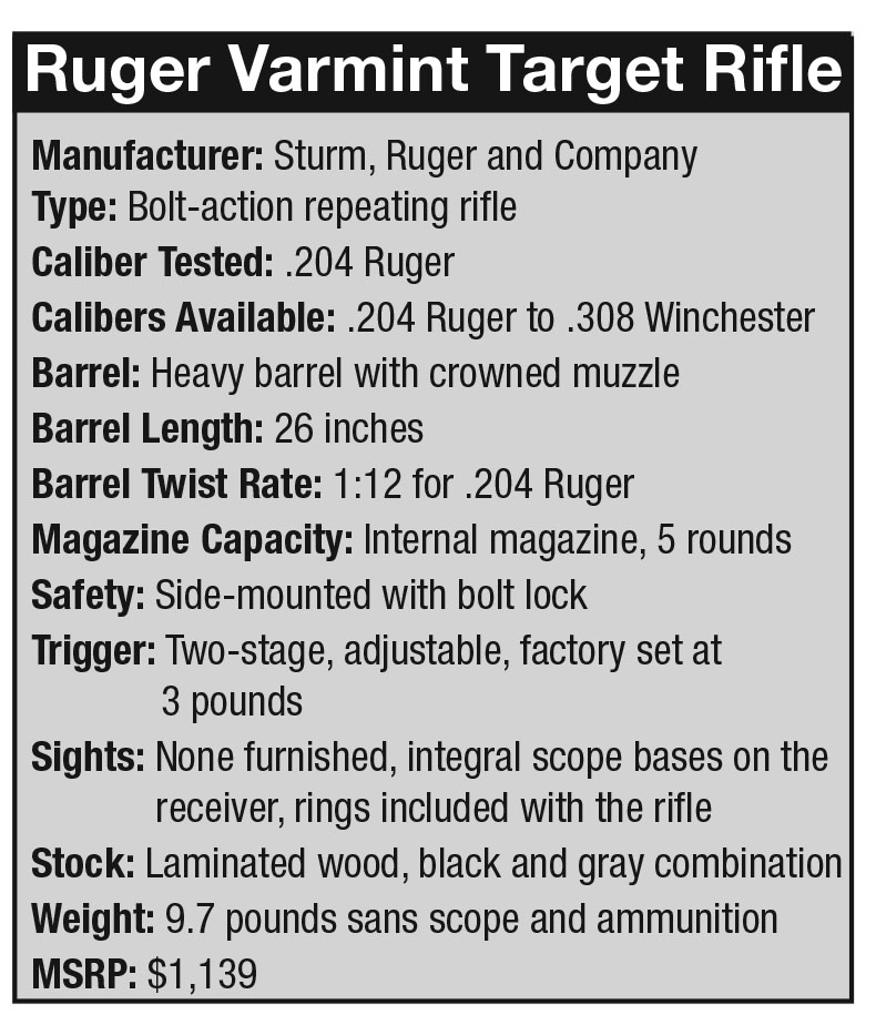 Ruger’s Hawkeye Varmint Target Rifle | RifleMagazine
